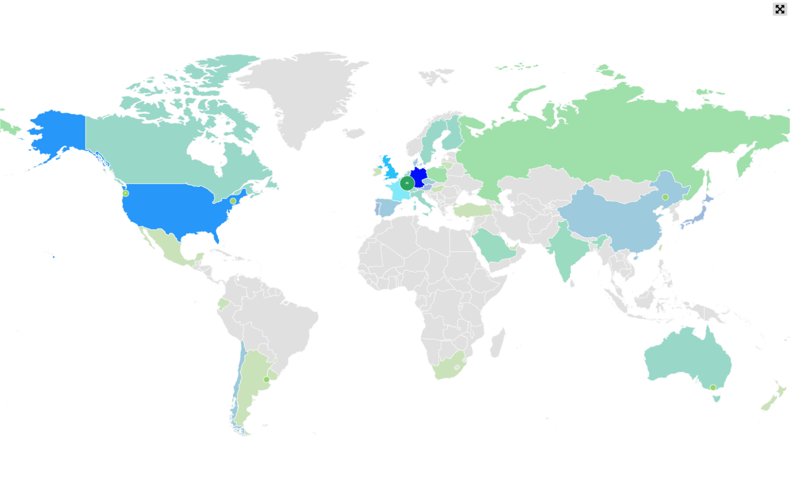 Our new interactive world map is online now - QUAREP